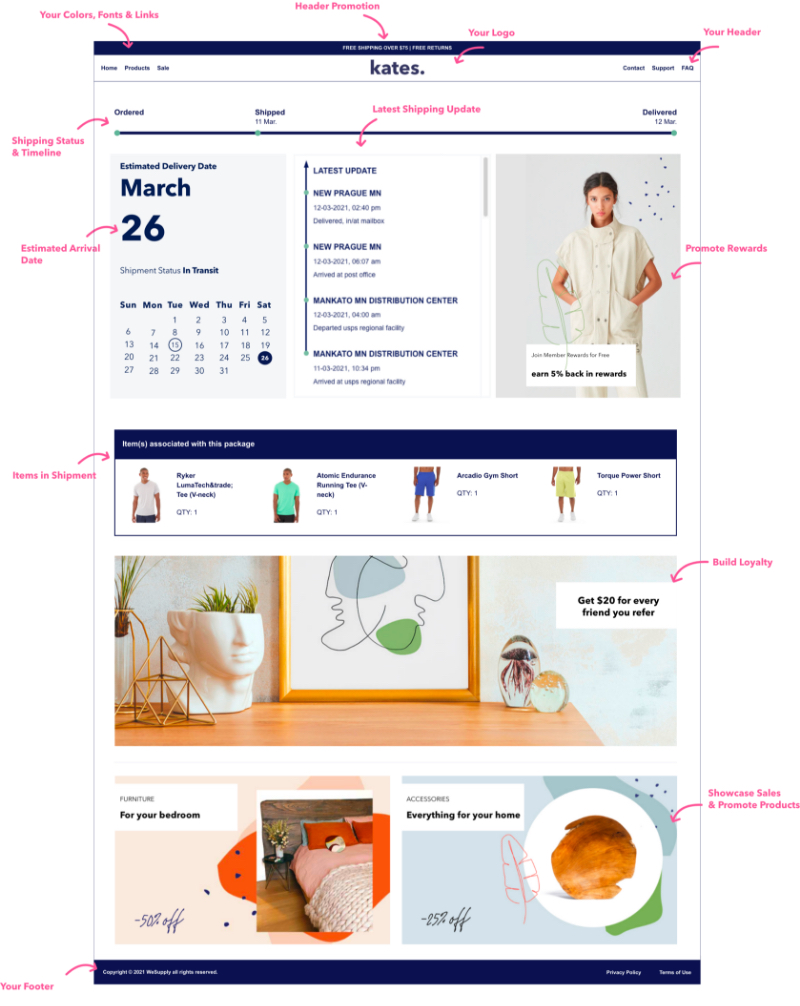 UPS Tracking Solution | WeSupply Labs