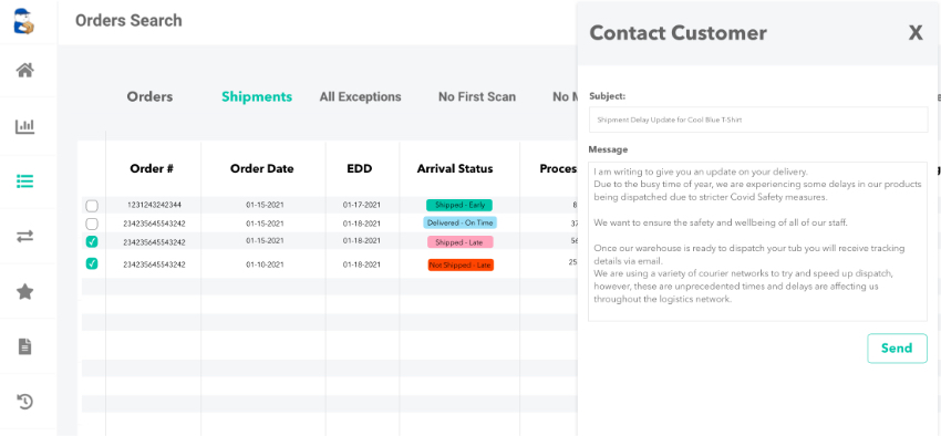 LaserShip Tracking Solution | WeSupply Labs