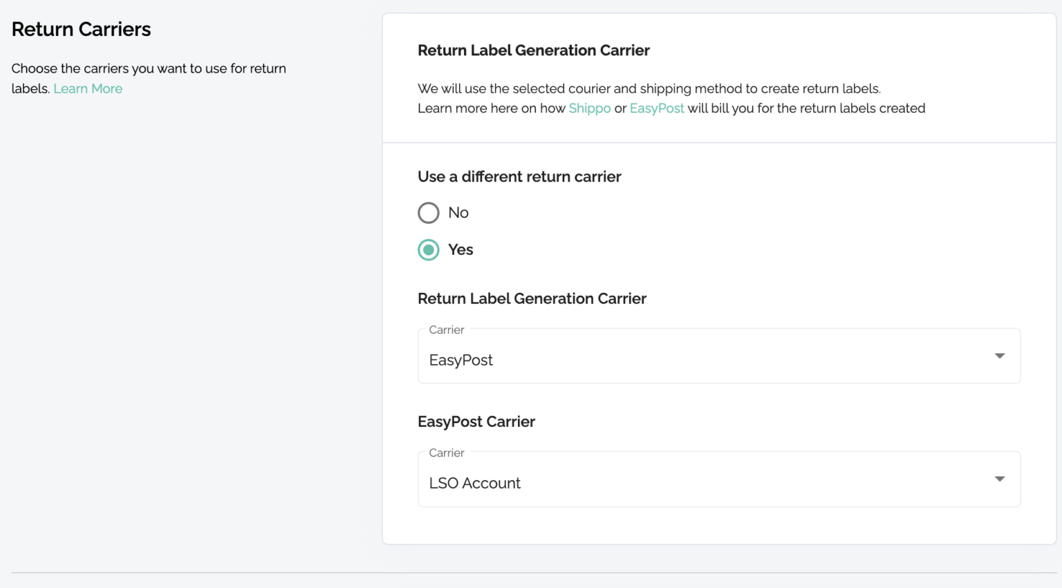 Return Policy: Heavy Items must be shipped with a different return carrier